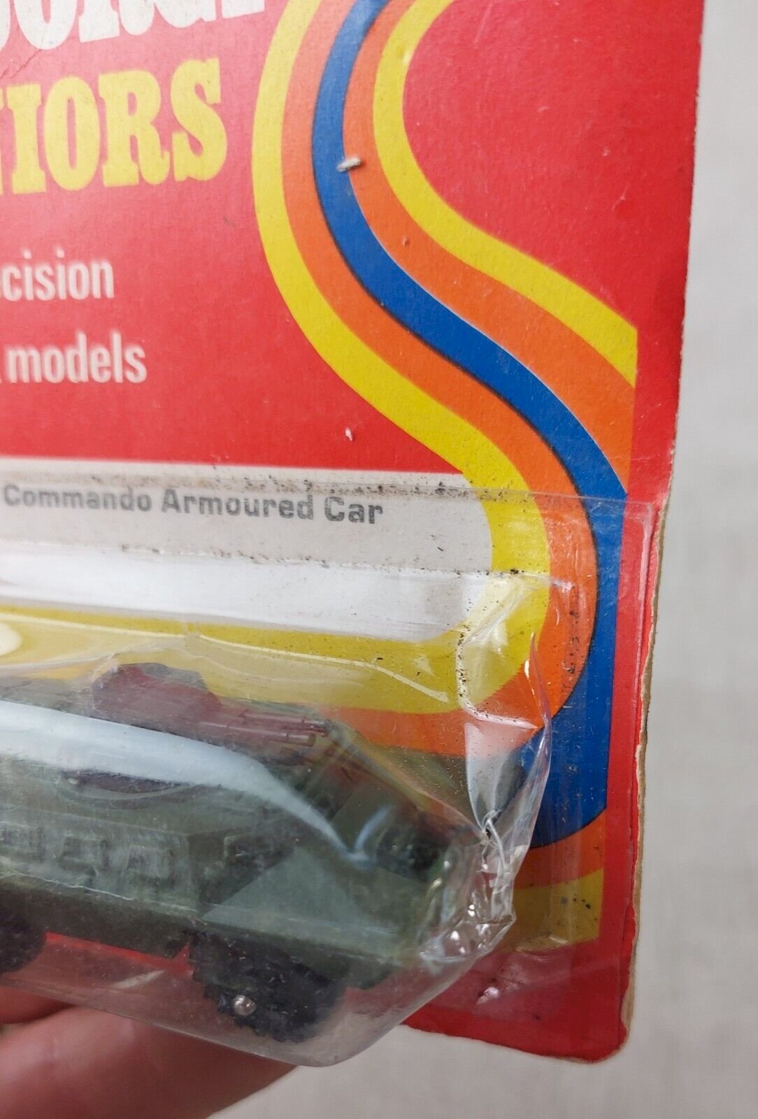 Ancien char, 83 Commando Armoured Car, Corgi Juniors, sous blister ...