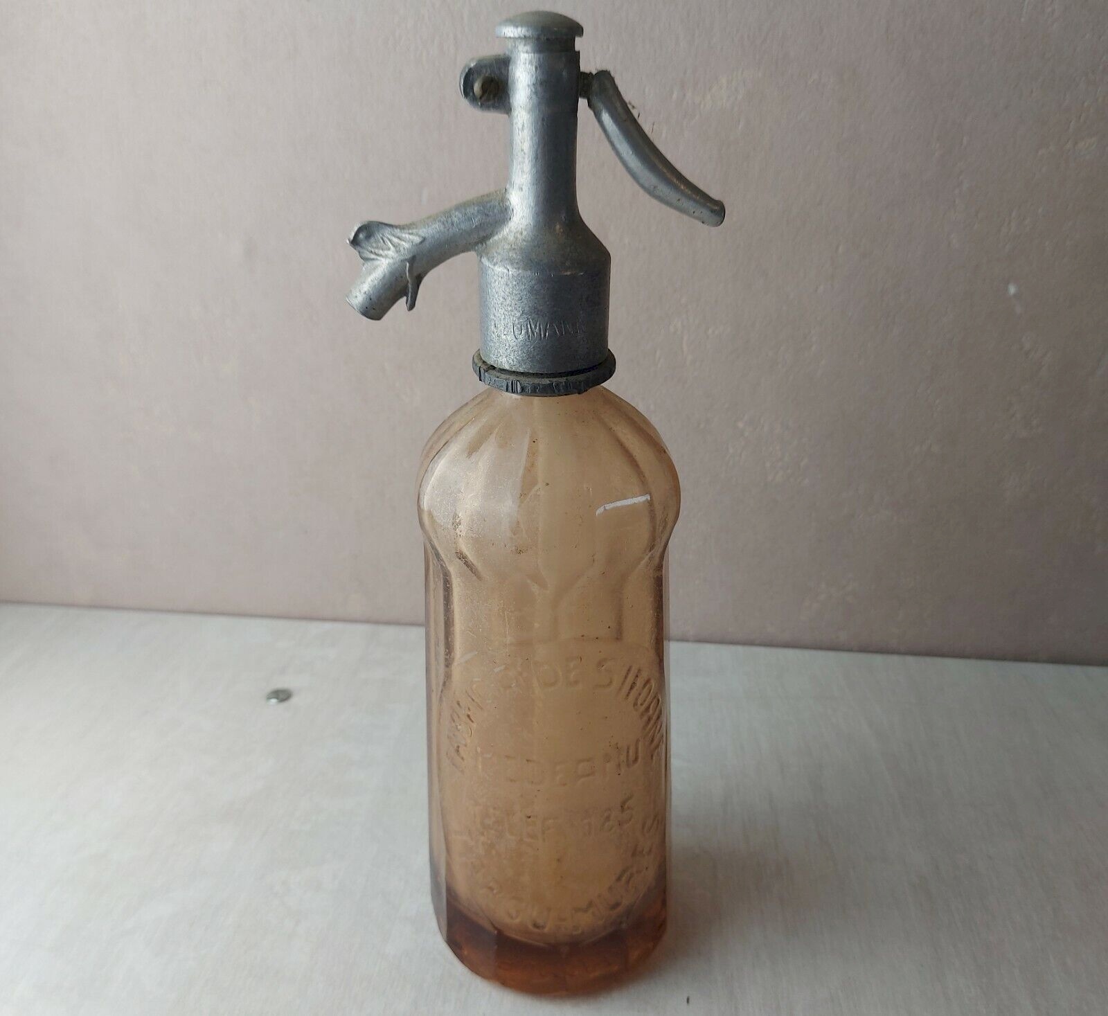 Ancien siphon marquise, Fabrica de Sifoane, Medeanu Telef 185, Targu ...