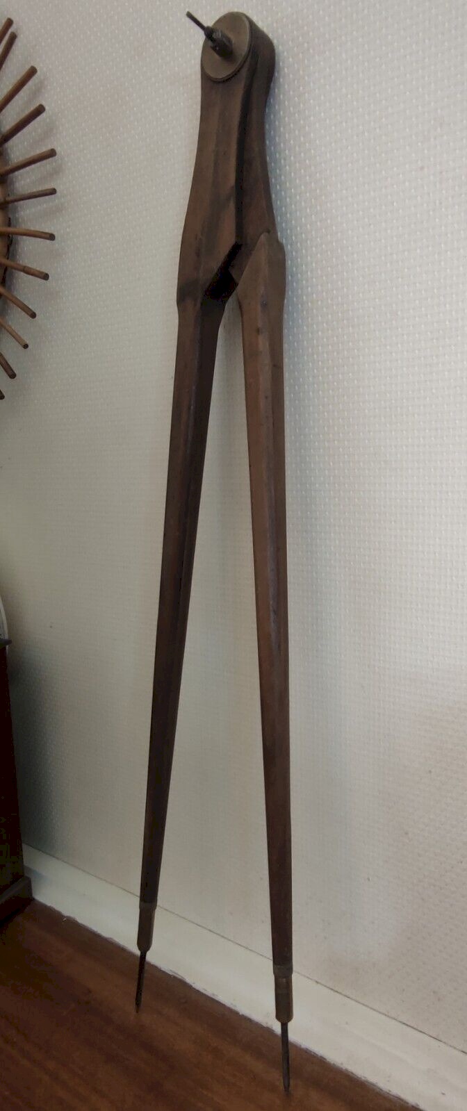 Ancien très grand Compas Michelin & Cie Clermont Vair/outil ancien/old ...