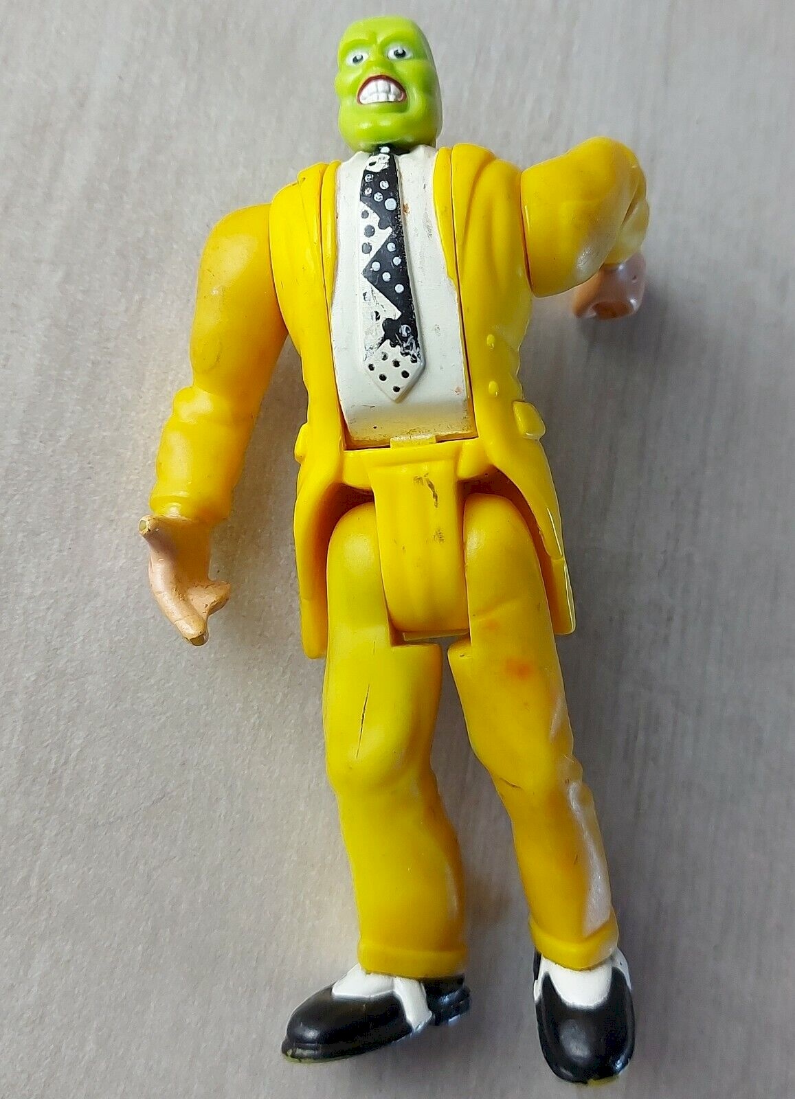 Ancienne figurine, The Mask, Jim Carey, From Zéro to Hero, Hasbro 1994 ...