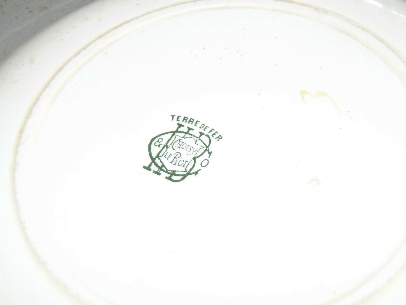 ASSIETTE CERAMIQUE CHOISY LE ROI Terre de FER HB Thème Militaires ...