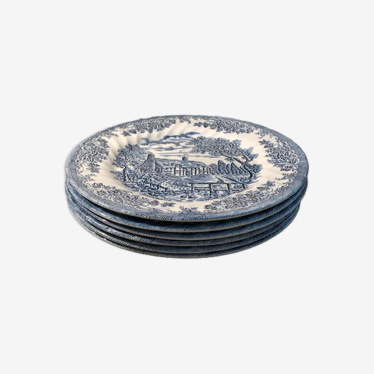 Assiettes plates - Vendu