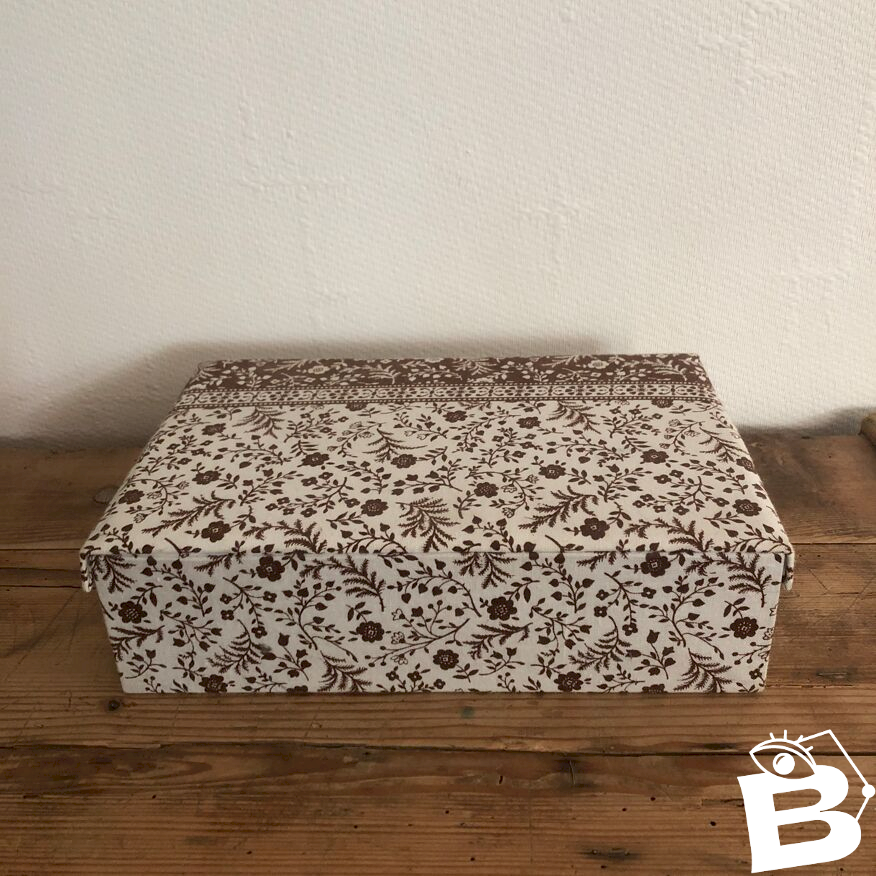 Boîte à courrier Blanc/Marron Papier