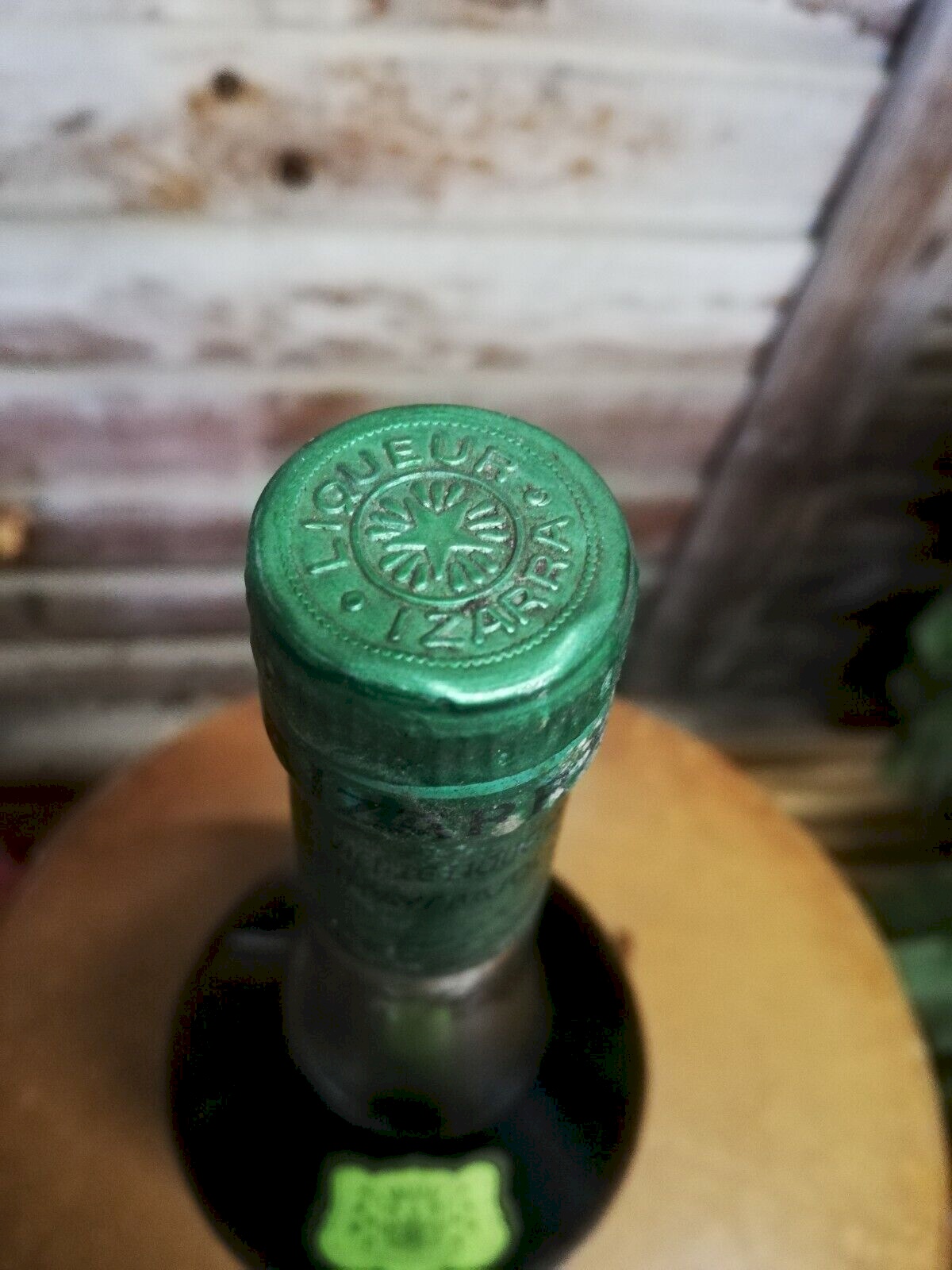 Bouteille Ancienne Izarra vert /bayonne/côte Basque /Old liquor/old ...