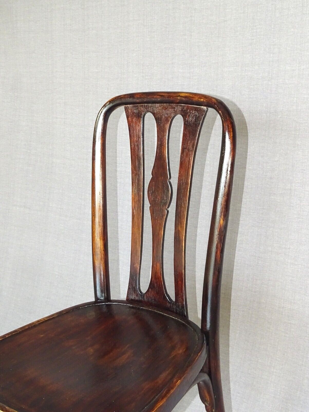 Chaise Thonet art deco bistrot 1920 acajou Vintage Naturel Bois - Vendu