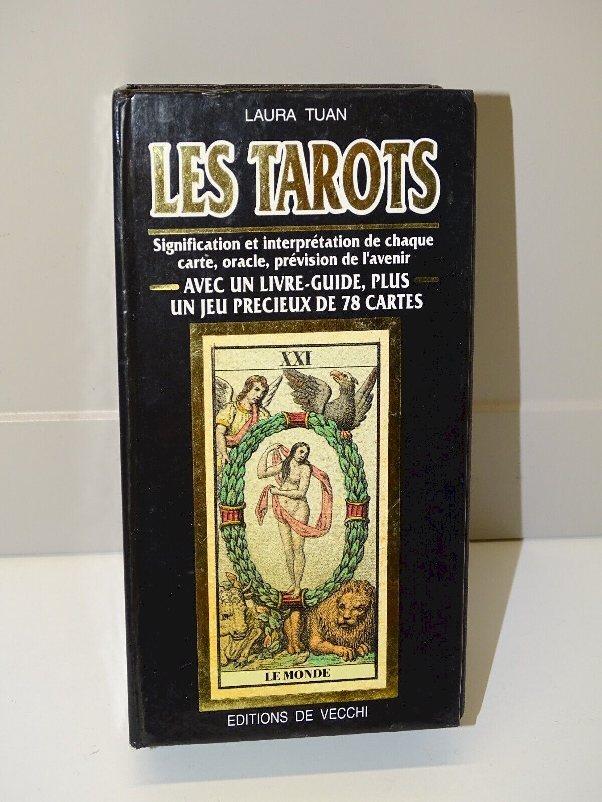 * JEU DE TAROT LES TAROTS Laura Tuan avec livre Guide 78 Cartes Ed. de ...