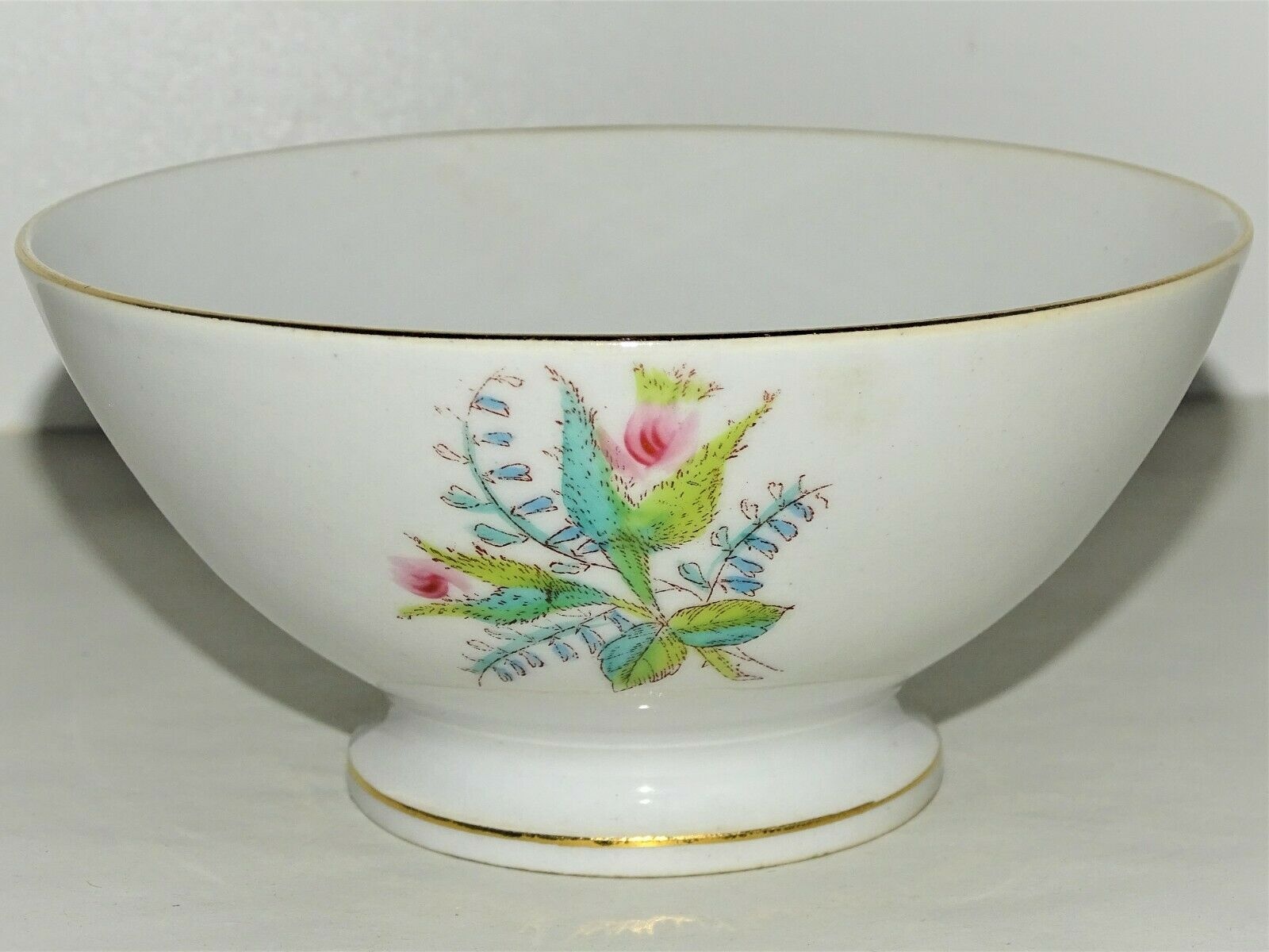 *JOLI BOL PORCELAINE de PARIS XIXe à décor de fleurs peintes COLLECTION ...