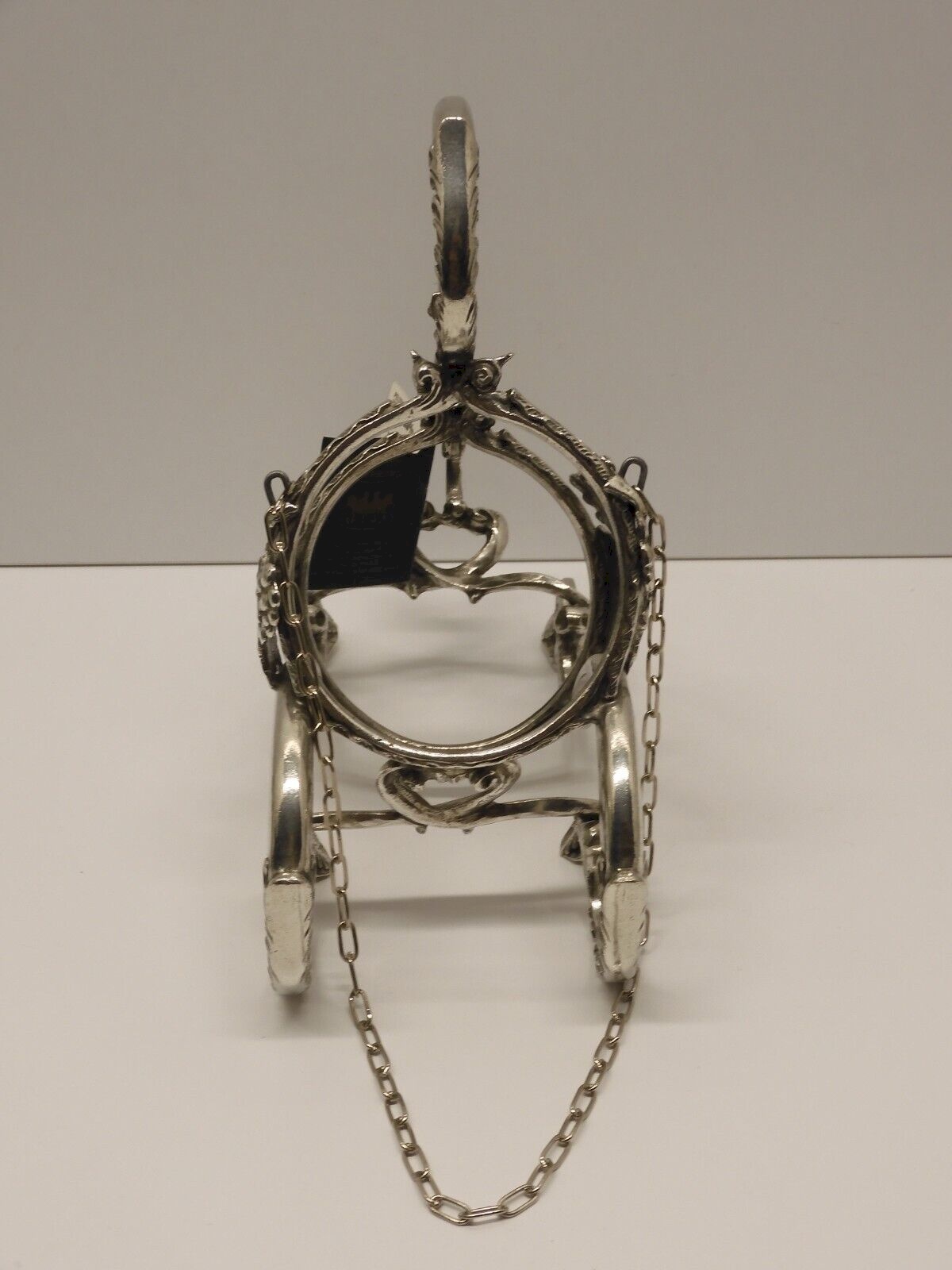 *JOLI PORTE BOUTEILLE VERSE VIN EN ETAIN VAL PELTRO ITALY déco TABLE ...