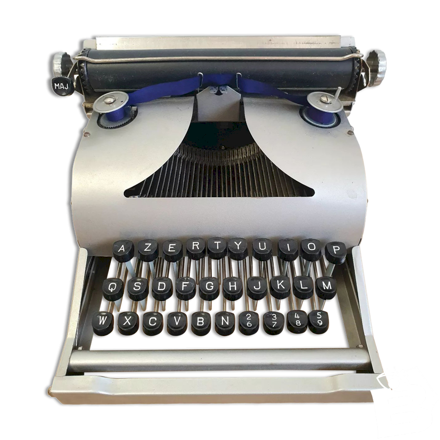 Jouet machine à écrire enfant dacty baby Argenté Métal