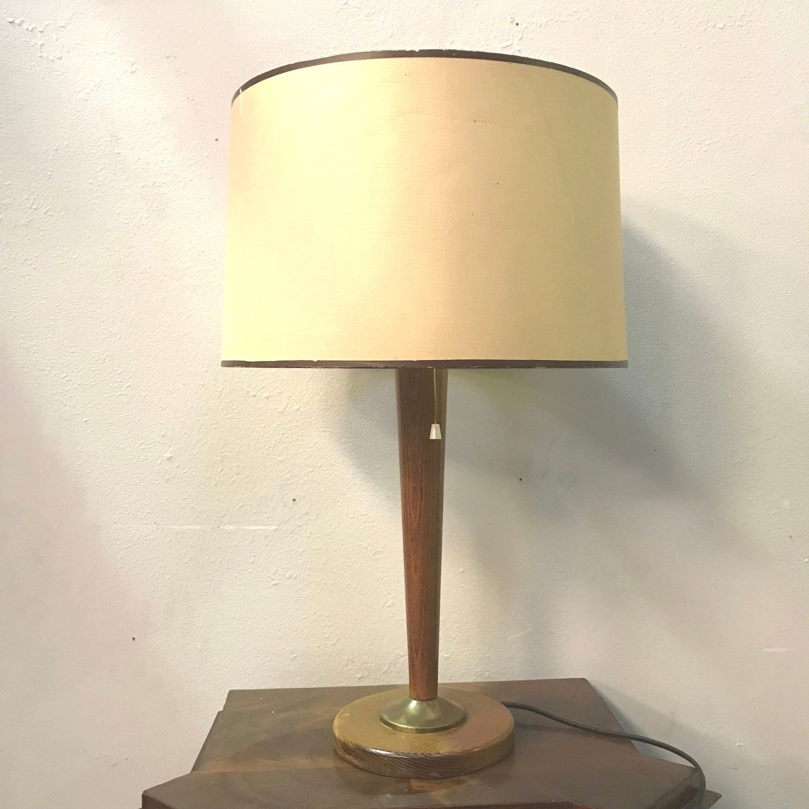 Lampe de bureau de marque UNILUX année 40 / Lampe de chevet / Luminaire Vintage Naturel