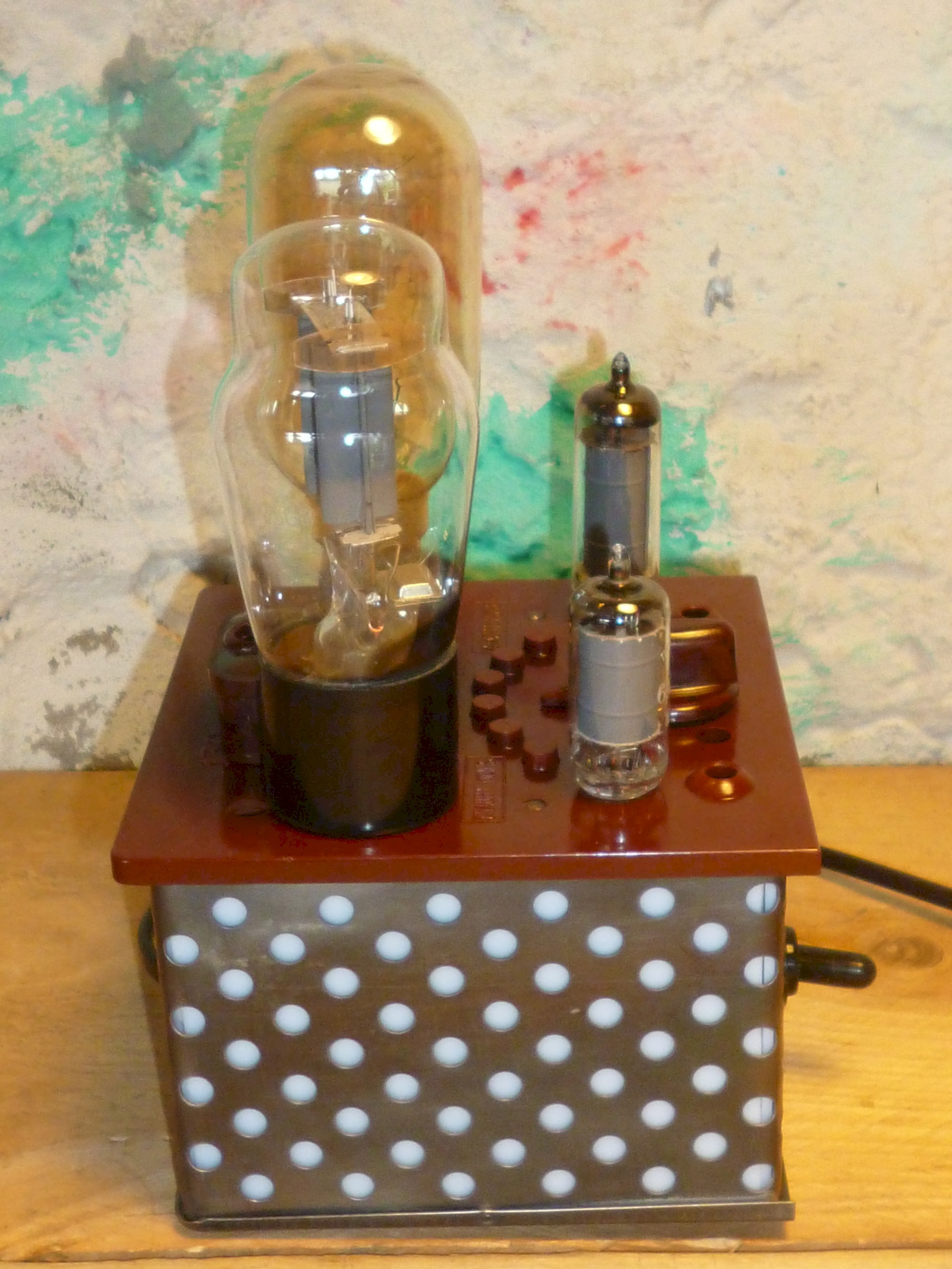 LAMPE VINTAGE - PYRO . G 2 - Gris Bakélite/Métal - Vendu