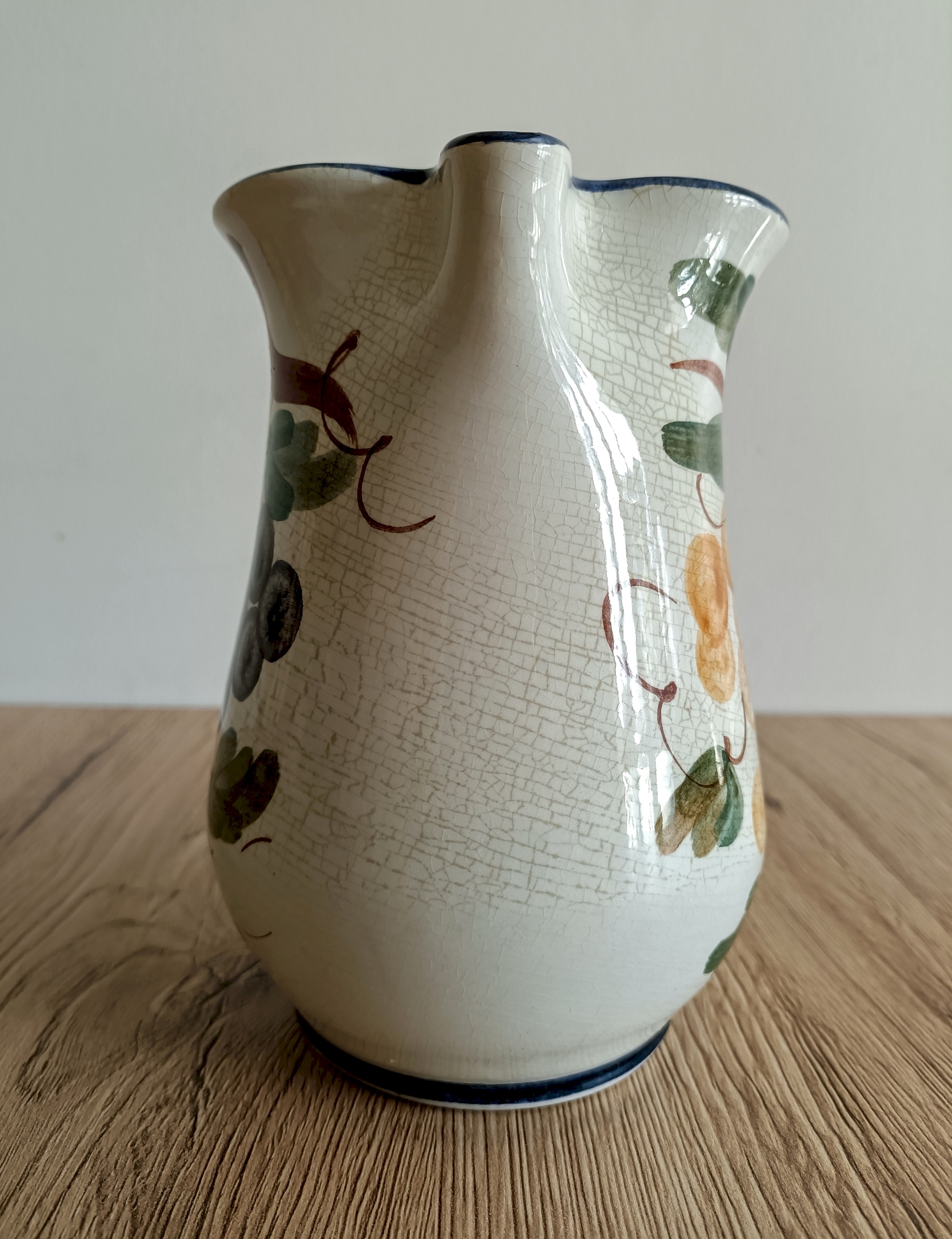 Pichet ancien en céramique/Pichet italienne Bassano/Pichet vintage ...