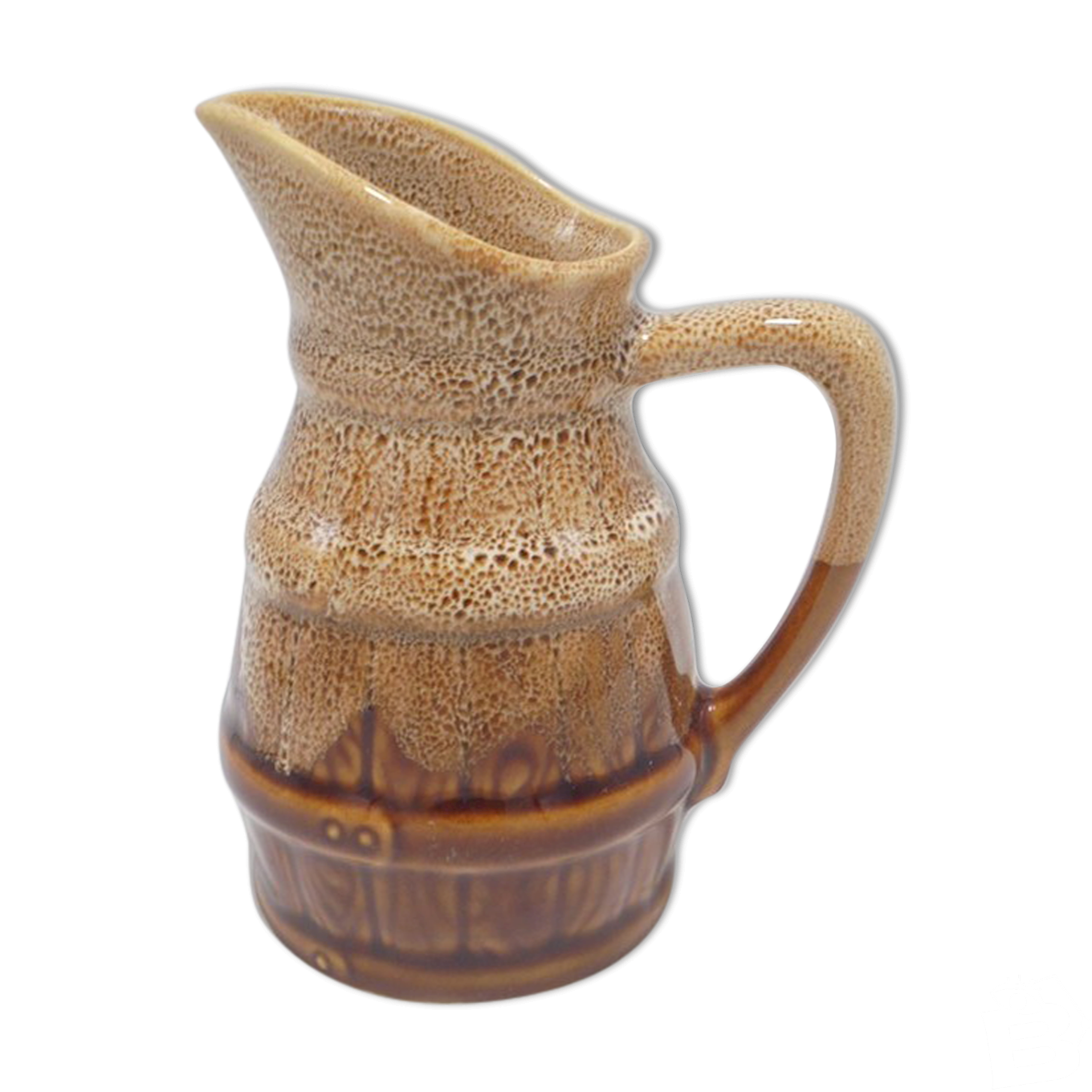 Pichet vintage Marron Céramique - Vendu