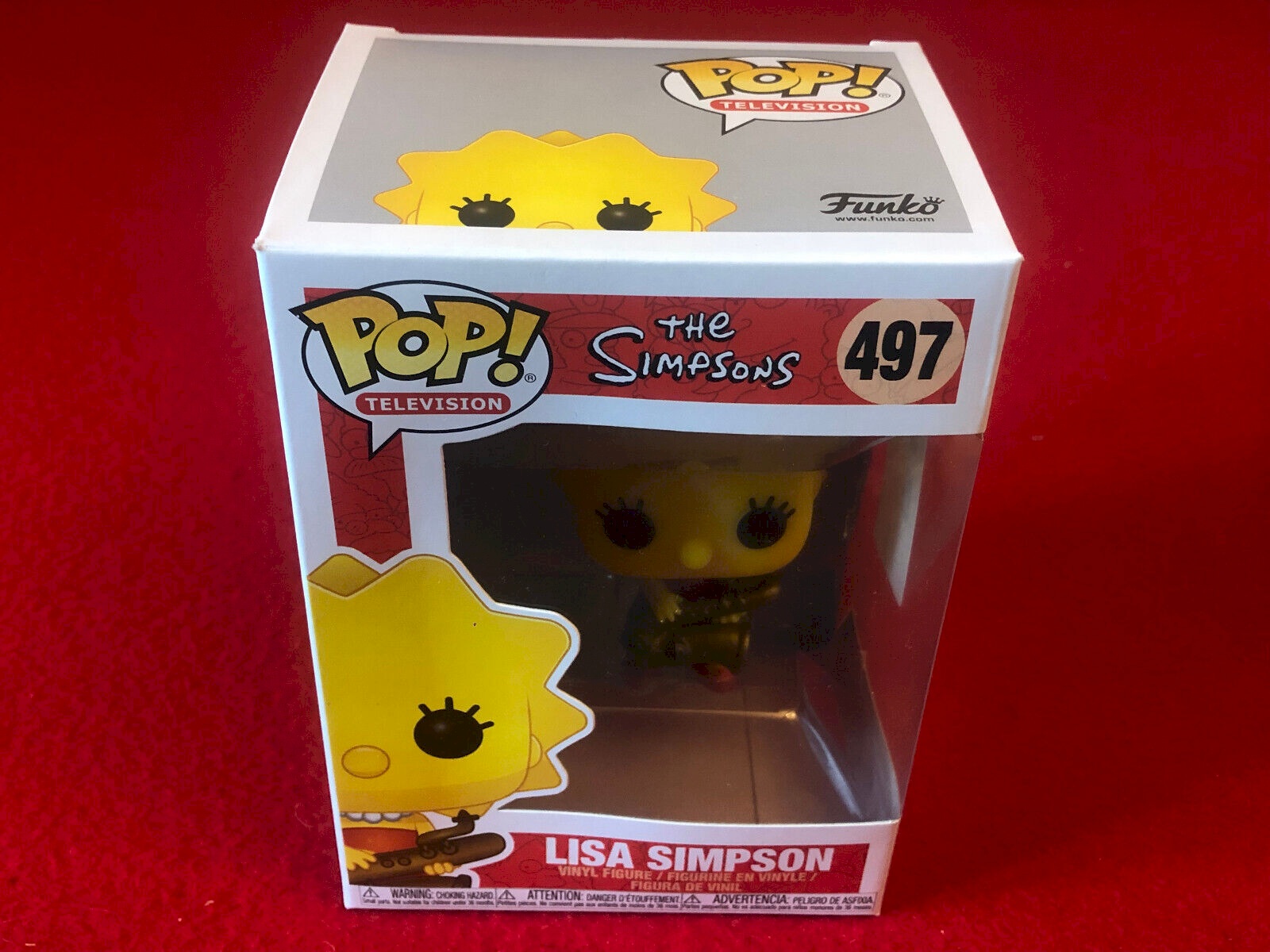 POP N°497 The Simpsons Lisa Simpson Métal/Plastique