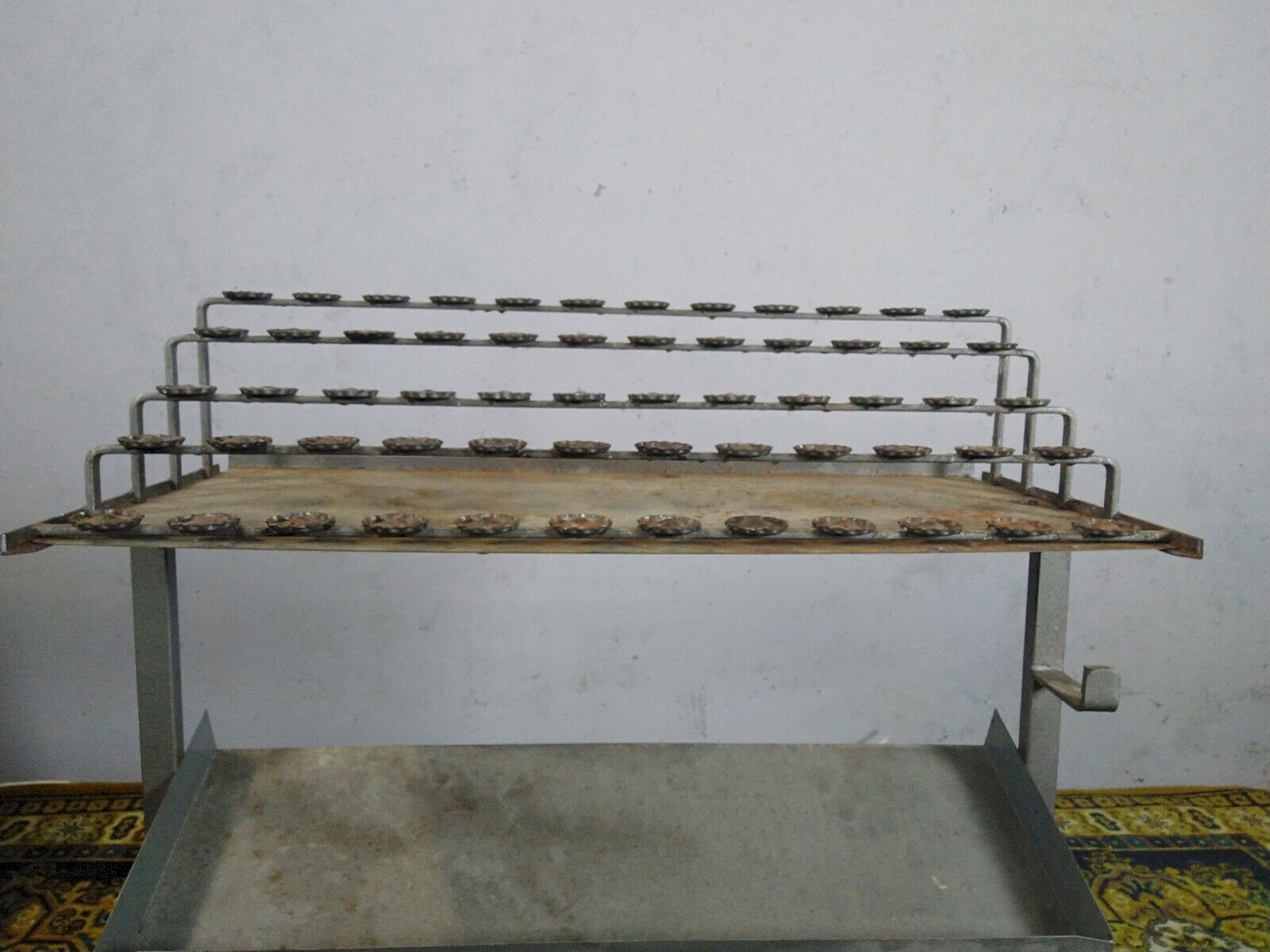 Porte-cierge en métal XXème Naturel - Vendu