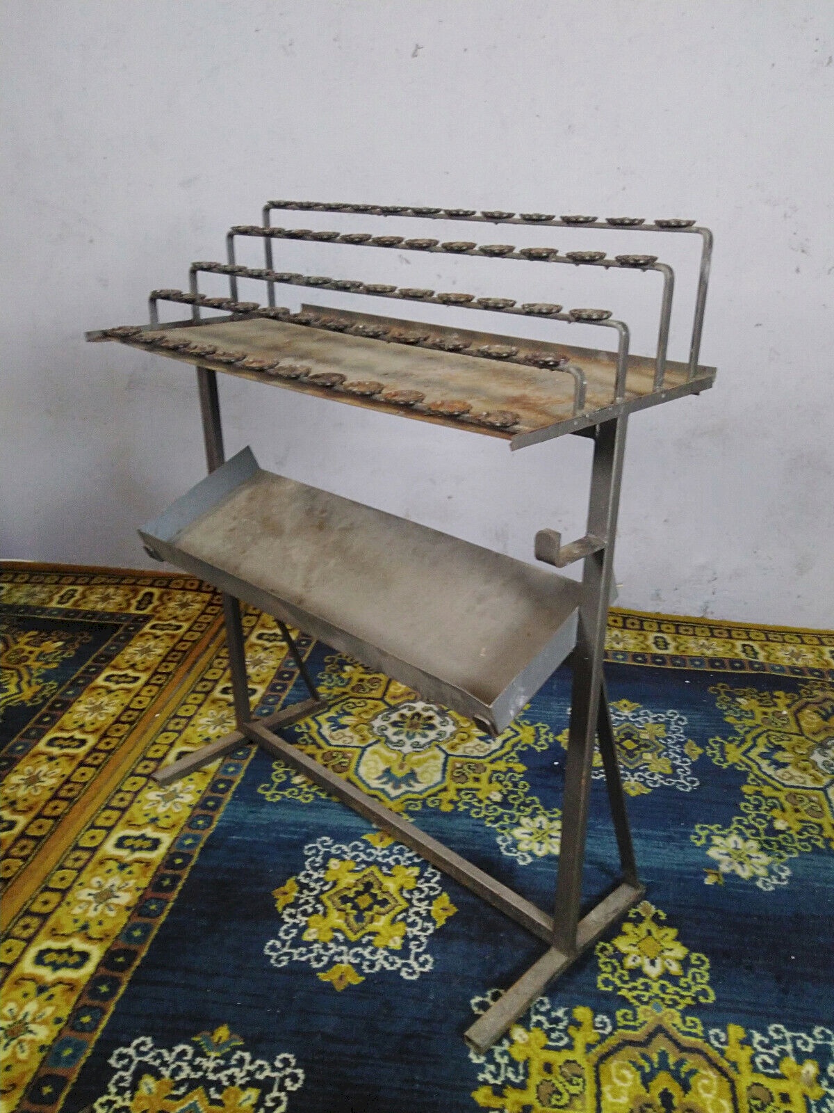 Porte-cierge en métal XXème Naturel - Vendu