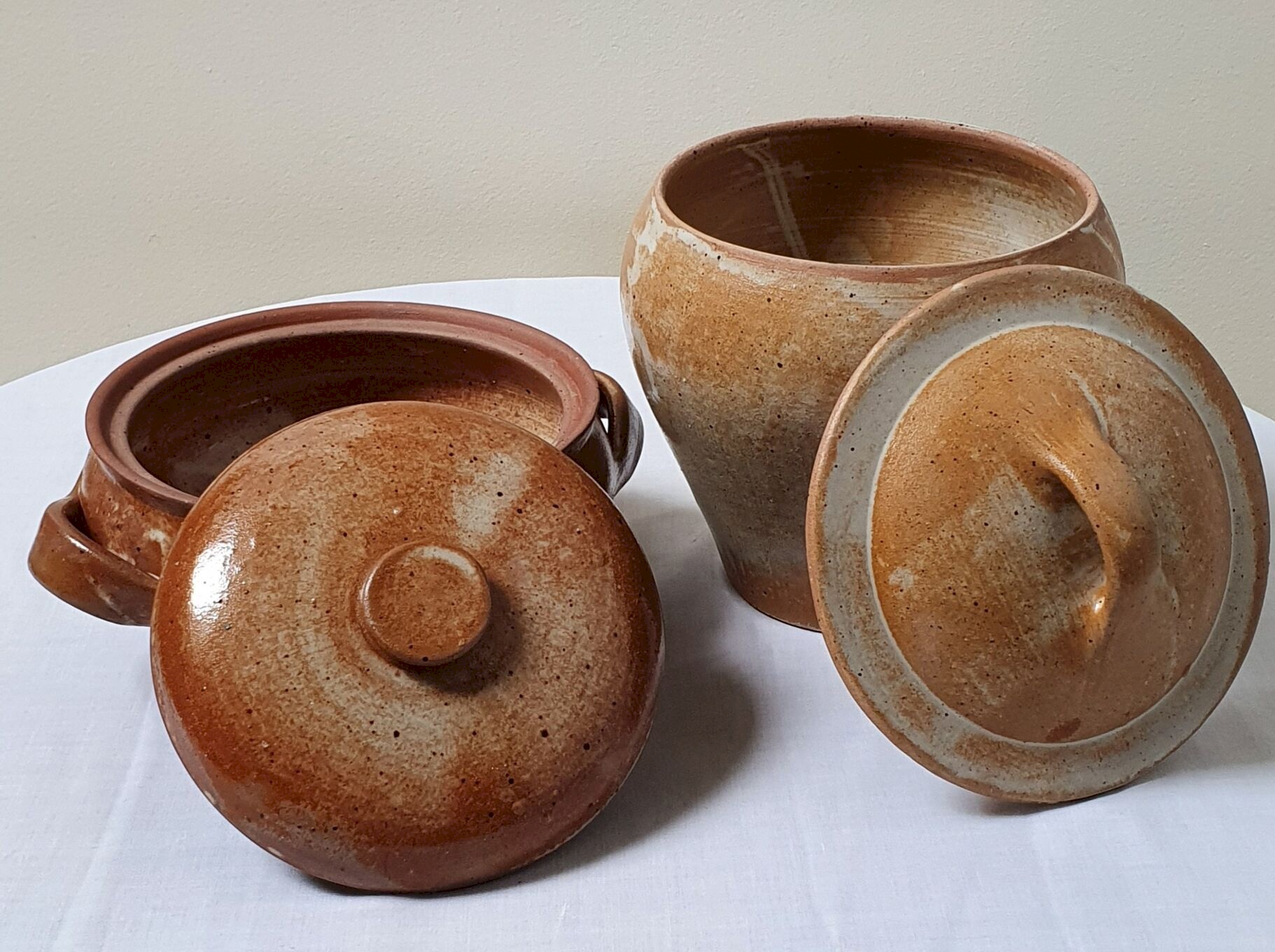 Poteries en grès, poteries artisanales Marron/Multicolore Céramique ...