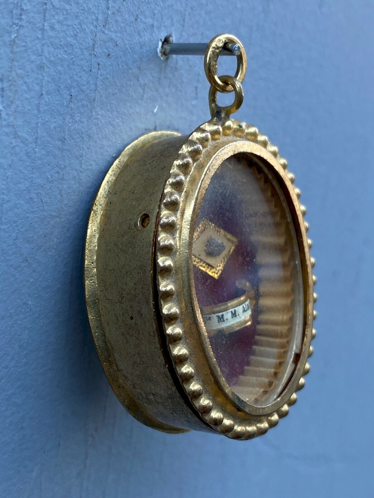 RELIQUAIRE XIXEME RELIQUES MARGUERITE MARIE ALACOQUE CACHET CIRE ROUGE ...