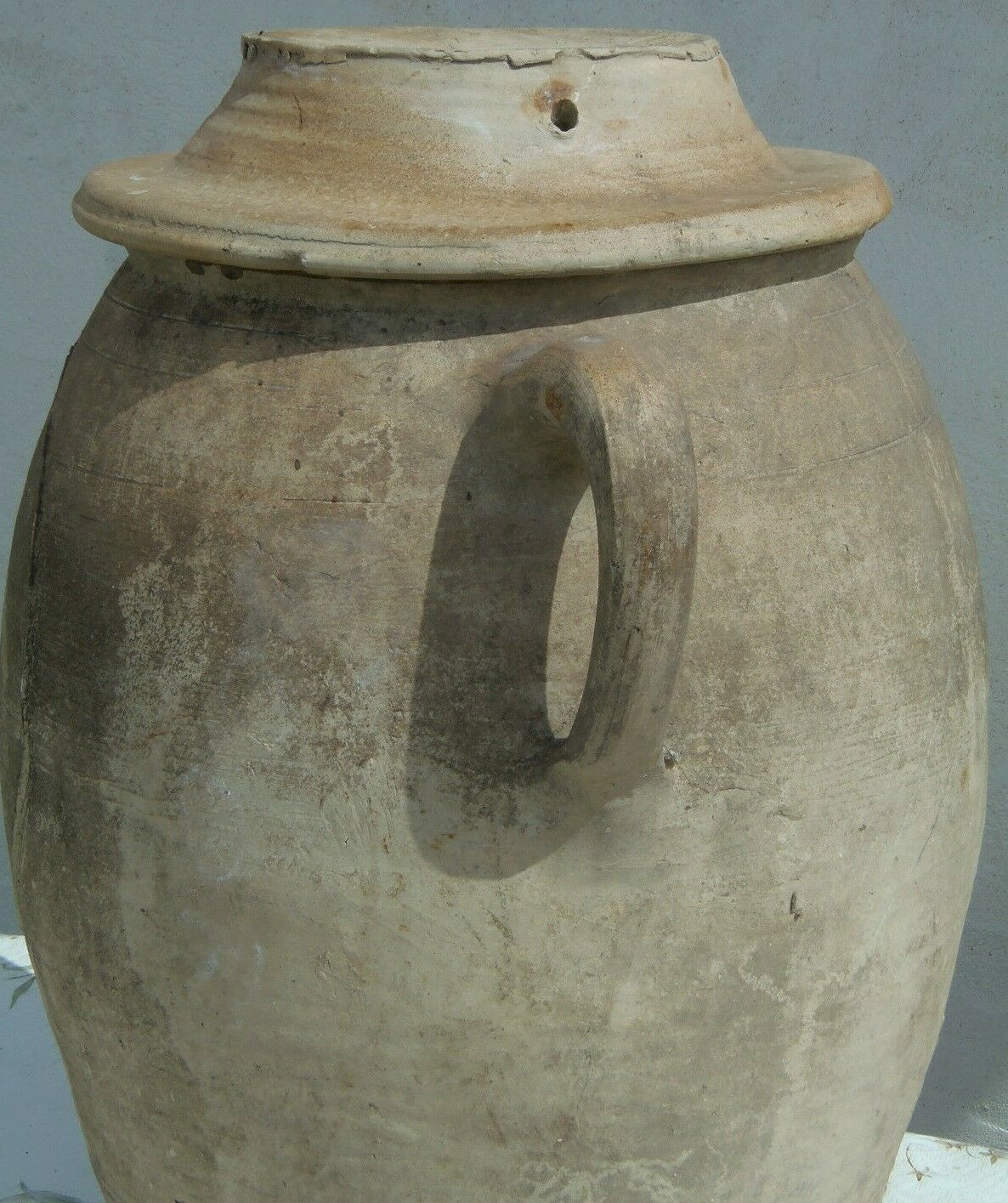 SUPERBE GRAND CHARNIER TERRE CUITE XIXe couvercle Déco Cuisine JARDIN ...