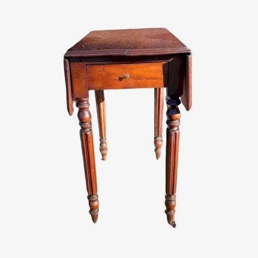 Table à Rabats Noyer 19ème Classique Naturel Bois - Vendu