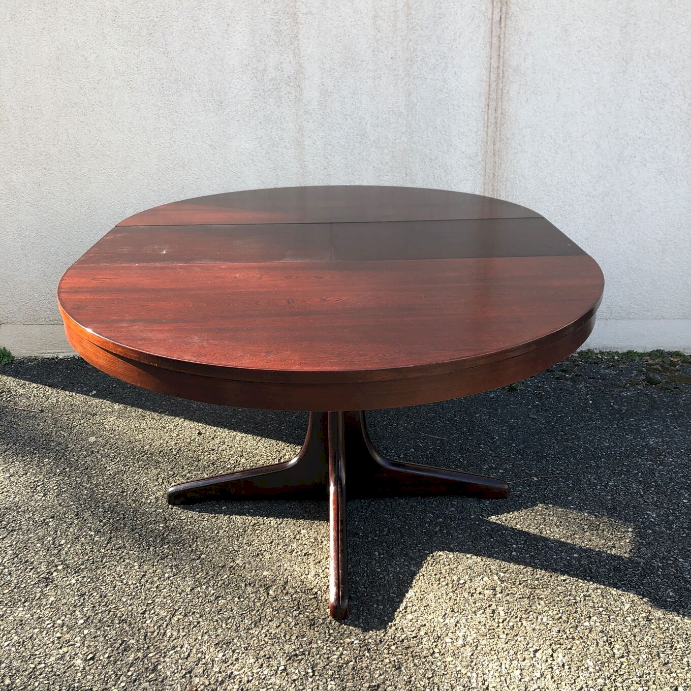 Table ronde Scandinave Marron Bois
