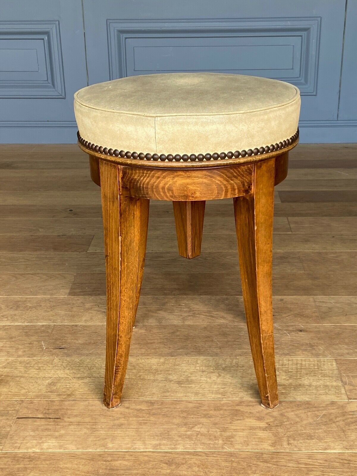 TABOURET DE PIANO XIXEME EN ACAOU L1508 Vintage Naturel Bois - Vendu