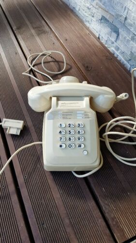 téléphone vintage crème a touche Gris