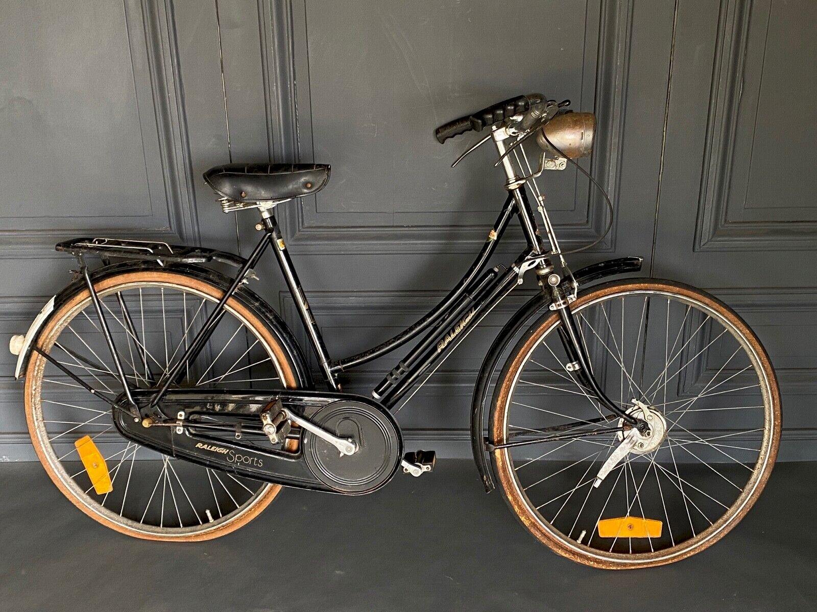 VELO ANCIEN FABRICATION ANGLAISE NOTTINGHAM RALEIGH SPORTS 1970 L1908 ...