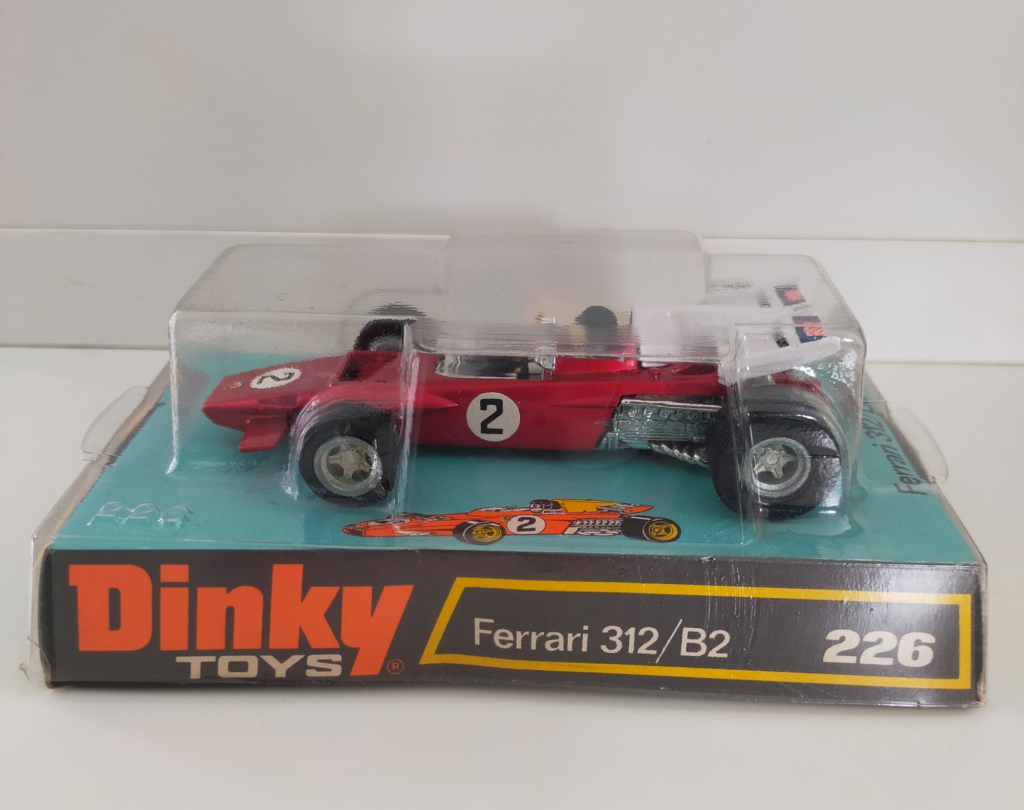 Voiture Dinky Toys Ferrari 312/B2 226 Métal/Plastique - Vendu