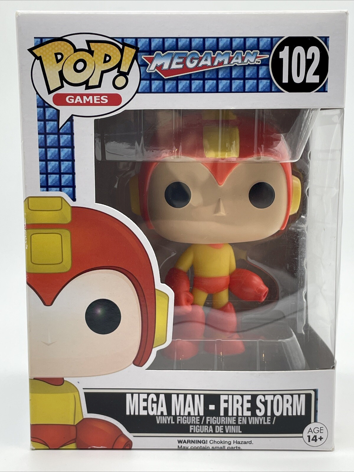 POP N°102 Megaman Mega Man Fire Storm